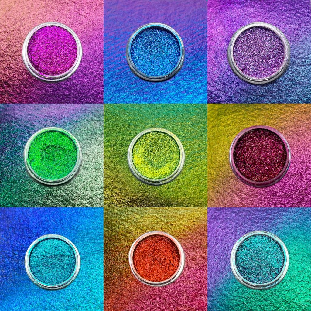 Colour Shift Pigments- Cosmetic Grade – Dracolour